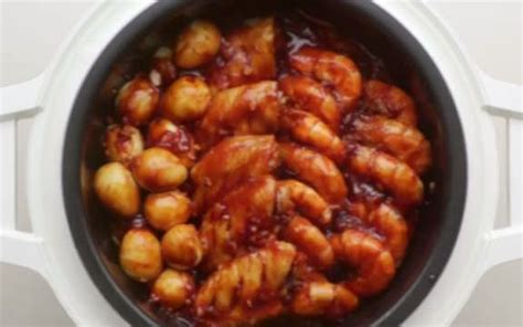 【电饭煲食谱】电饭锅食谱：懒人版三汁焖锅，电饭煲就能做，好吃下饭！ 哔哩哔哩