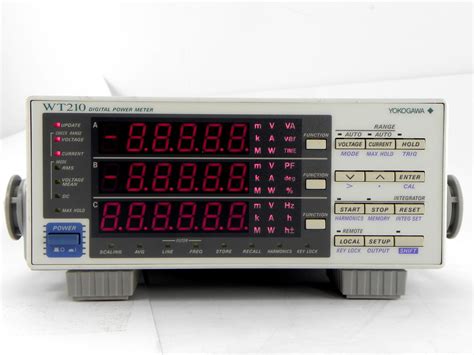 Yokogawa Model Wt210 Pab 70 Ia Digital Power Meter 760401 D C1 Hrm Global Test Equipment