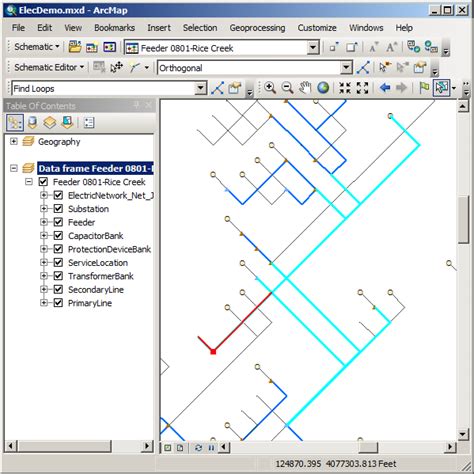 Exercise 3 Editing And Layout Of Schematic Diagrams—arcmap Documentation