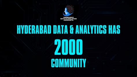 Hyderabad Data Analytics Community On Linkedin