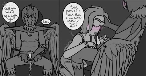 Rule 34 Adult Swim Armbands Birdperson Blush Ear Piercing Gay Goatee
