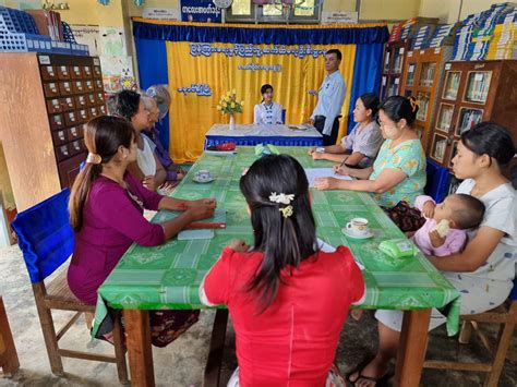 နောင်ချိုမြို့နယ် လူထုအခြေပြုဗဟိုဌာန Community Centre ခန်းမ၌ Club အဖွဲ့များ ပူးပေါင်း၍ စာဖတ