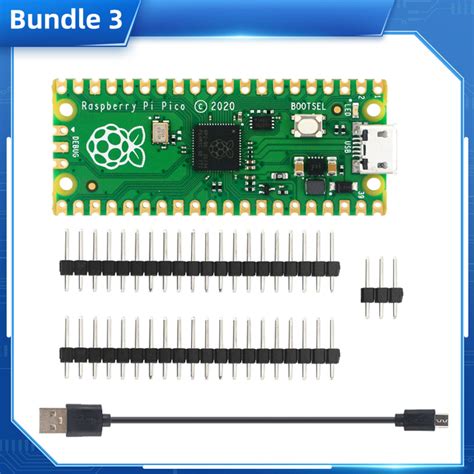original raspberry pi pico rp2040 microcontroller chip dual core cortex m0 low power optional