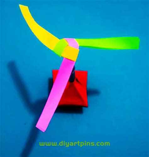 Paper Windmill Making Tutorials Step By Step DIY ART PINS
