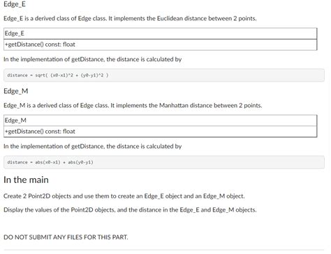 Description The Edge Class Contains 2 Point2d