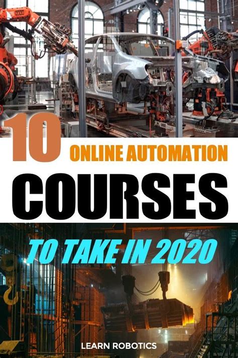 Industrial Automation Courses To Take In 2020 Learn Robotics