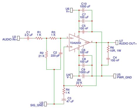 Tda2050 Bridge Amplifier Circuit Diagram How To Design And Build An