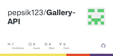 github pepsik123 gallery api