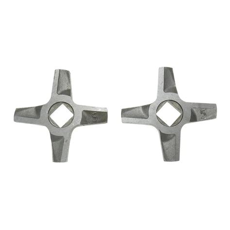 고기 분쇄기 예비 부품 2 개 주방 기기 전기 고기 분쇄기 블레이드 민서 칼 Zelmer Bosch 고기 분쇄기 칼meat