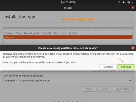 ubuntu 20 04 lts desktop installation steps with screenshots