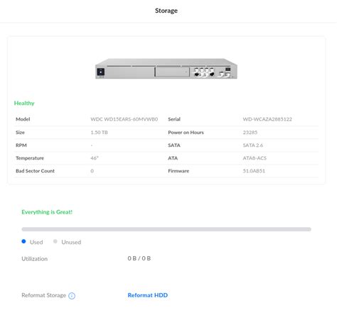 Udm Se Hdd Not Showing Up Rubiquiti