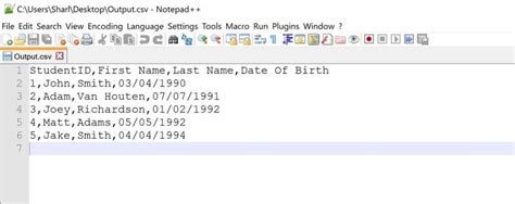 How To Save Data To A Csv File In A C Application