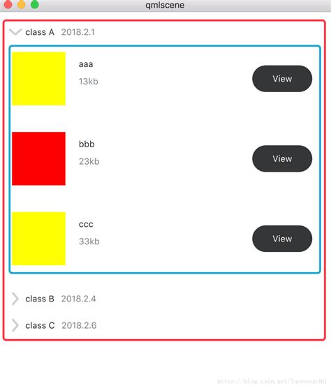 Qml Listview实现树形二级列表（类似 Android Expandablelistview控件）qml 树形列表 Csdn博客