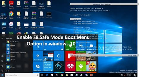 how to enable f8 boot menu in microsoft windows 10 tutorial artofit