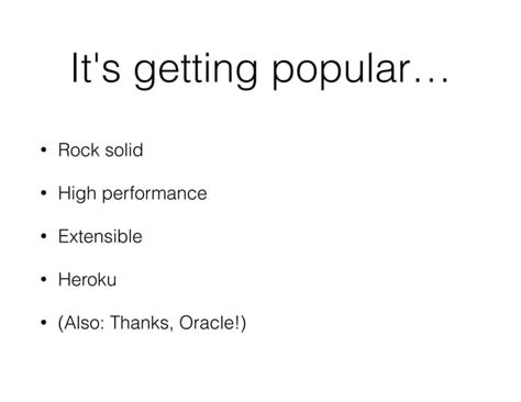 postgresql your nosql database ppt