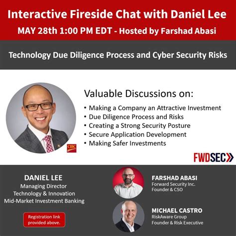 Cybersecurity Duediligence Dan Stratton Cissp Caio Ciso