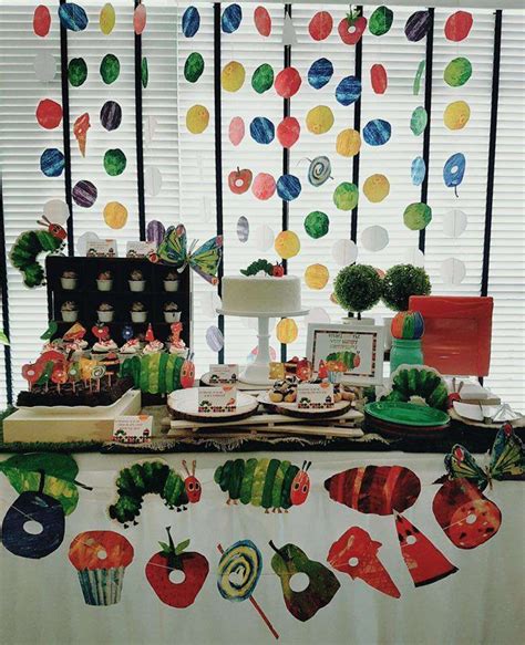 The Very Hungry Caterpillar Birthday Party Ideas Photo 1 Of 6