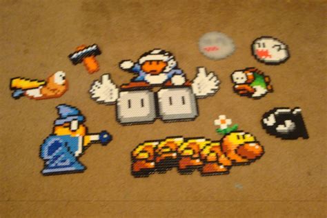 Perler Super Mario World Enemy Collection By Pika Robo On Deviantart