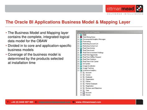PPT A Look At The Technology Behind Oracle BI Apps PowerPoint Presentation ID
