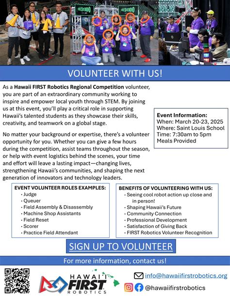 Ieee Firstrobotics Hawaii2025 Volunteer Stem Robotics Ieee