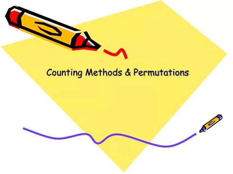 Ppt Counting Methods And Permutations Powerpoint Presentation Free