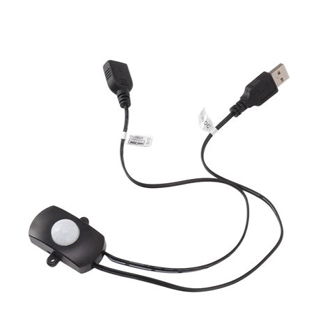 Motion Activated Sensor Pir Sensor Usb Smart Motion Detector Switch For Led Strip Light Dc 5v To