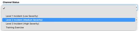 Assigning A Default Channel Status To A Play D4H Help Center