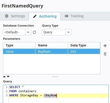 Using Named Queries Example Ignition User Manual