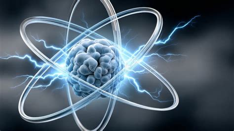 Futuristic Science Advanced Atomic Structure Research And Energy