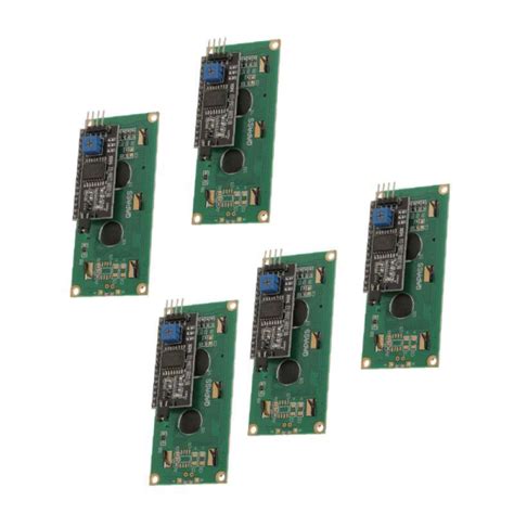 Promo 5pcs 1602 16x2 Character Lcd Display Module With Iici2c Serial