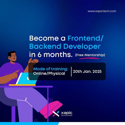 Xapic Technologies On Linkedin Frontenddevelopment Backenddevelopment Techcareers