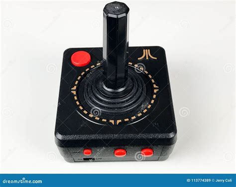 Atari Joystick Editorial Stock Image Image Of Play 113774389