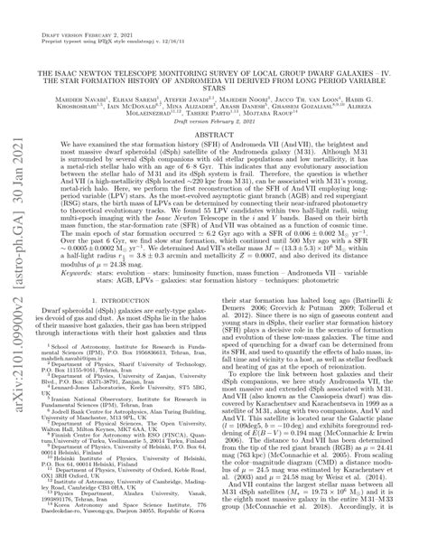 Pdf The Isaac Newton Telescope Monitoring Survey Of Local Group Dwarf