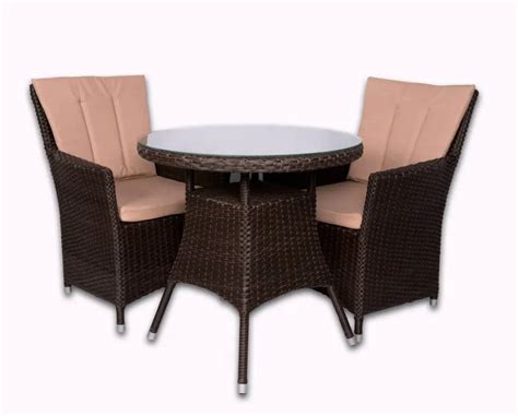 Садові меблі з ротанга Ліон плетений ротанговий комплект для двох Україна