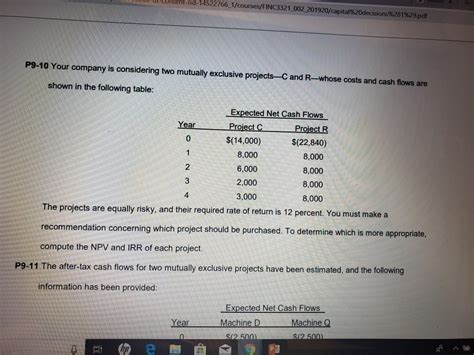 Solved Can Someone Please Provide Steps For Calculating IRR Chegg Com