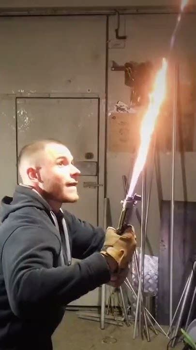 First Retractable Lightsaber By Alex Burkan Youtube
