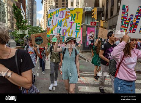 On May 24 2019 Hundreds Of New York City Students Joined The Massive