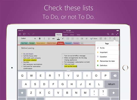 Microsoft Onenote Gets Improved Lists For Iphone Ruled Note Paper For Ipad More Iclarified