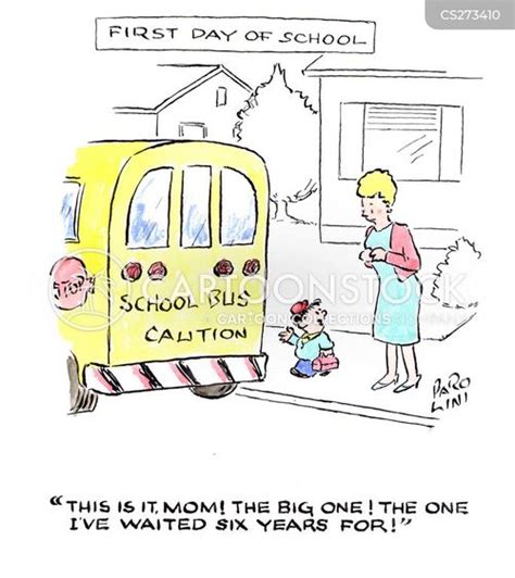 First Day Of School Cartoons And Comics Funny Pictures From Cartoonstock
