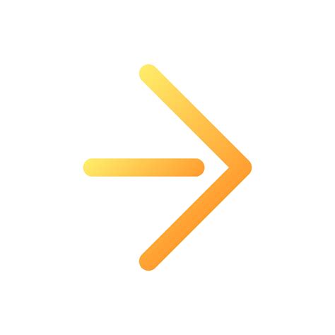 Move Forward Pixel Perfect Flat Gradient Color Ui Icon Social Media App Navigation Next Step