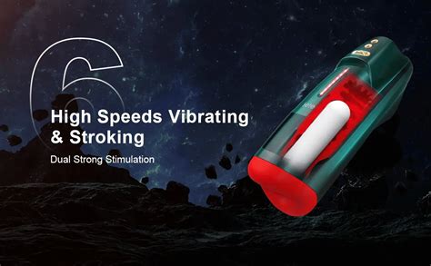 Xv9 Penis Stimulator 6 Adjustable Vibrating Stroking Fast Heating Voice