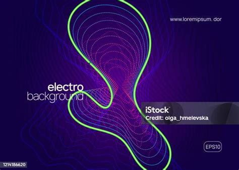 네온 Edm 전단지 전기 트랜스 음악 테크노 Dj 파티 일렉트로니 Dj에 대한 스톡 벡터 아트 및 기타 이미지 Dj 과학 댄스 및 전자 음악 Istock