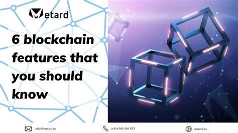 6 blockchain features that you should know metard
