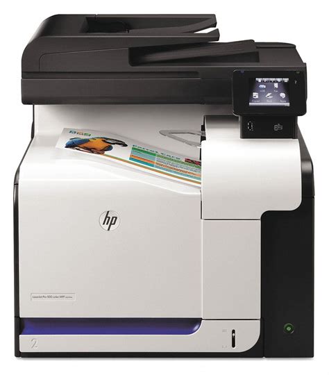 HP Copy Fax Print Scan Color Multifunction Printer 49WK70 CZ271A BGJ Grainger