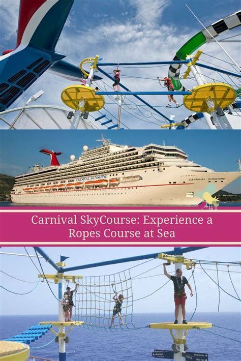 Carnival Skycourse Things To Know About The Ropes Course At Sea