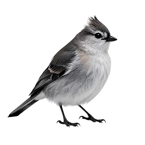Discovering The Tufted Titmouse 57187516 Png