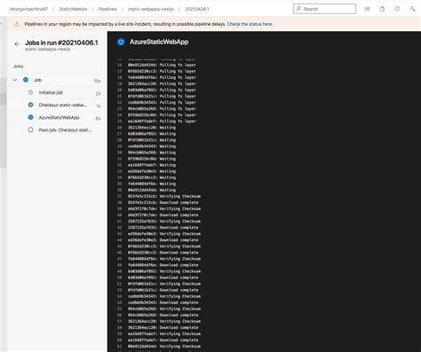 building ci cd for next js static web apps service using azure devops by bhargav bachina