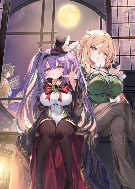 Labrys Torino Kazuya And Elise Hisshou Dungeon Unei Houhou Drawn By