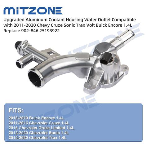 Buick Encore 1 4l Thermostat Upgraded Aluminum Coolant Thermostat