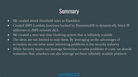Automated Defence For Cloud Security In Aws Using Serverless